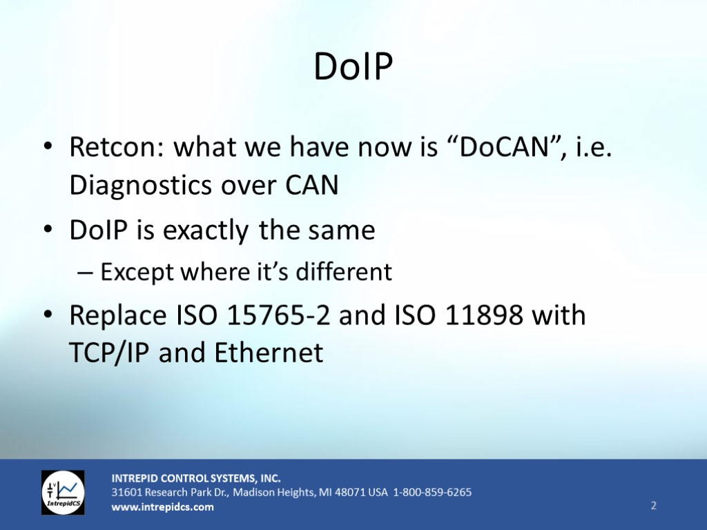 美国英特佩斯控制系统有限公司深圳代表处 » DoIP原理